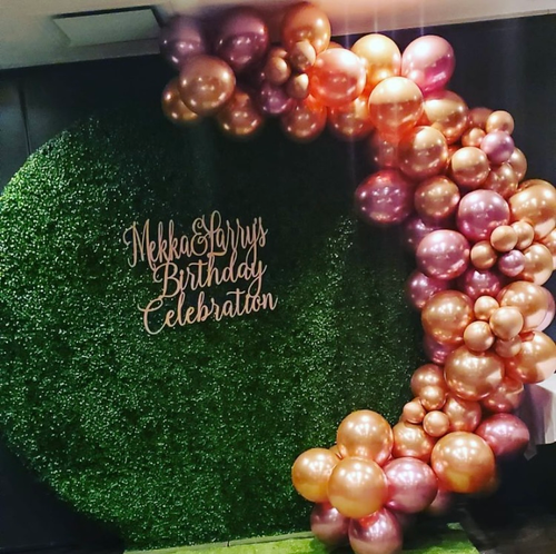 Backdrop Grass Wall | Amour Event Rentals