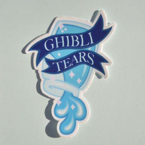 Ghibli Tears Vinyl Sticker | Happime Sinome