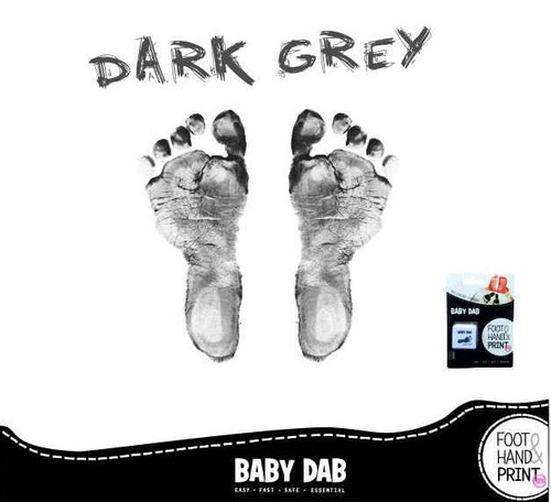 BABY DAB - sada na otisk ručiček a nožiček | Obrázky do pokojíčku
