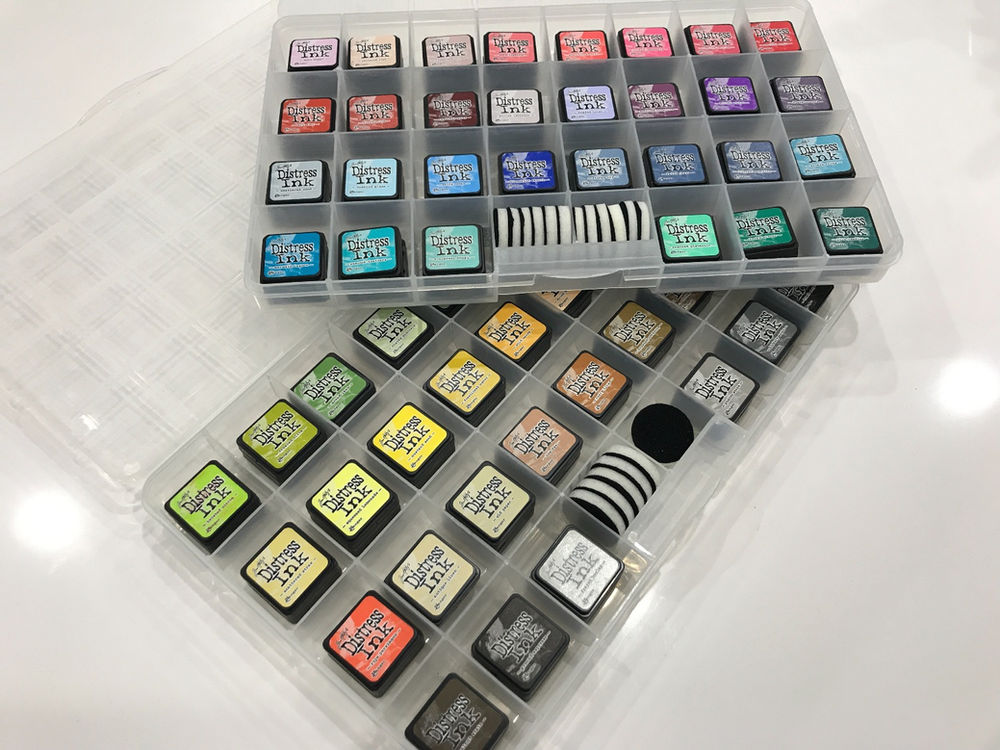 It's the Little Things...Mini Ink Pad Storage