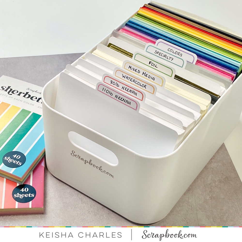 Get Organized: A2 Paper Storage