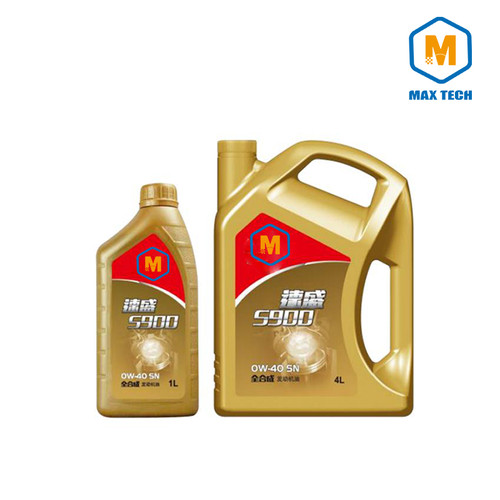 S900 Fully synthetic Gasoline engine oil API SN SAE 0W-40/0W-30/0W-20 ...