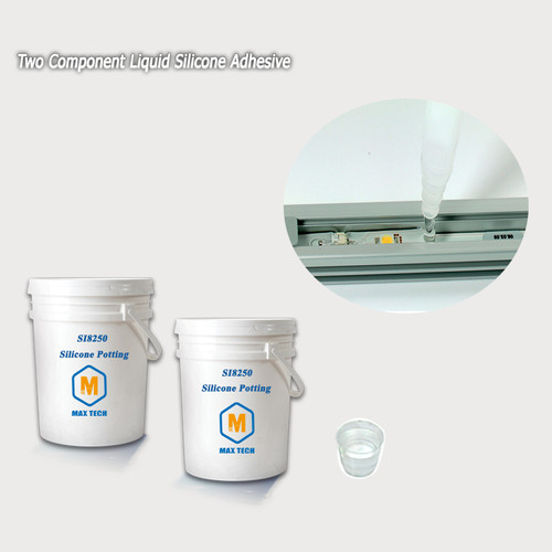 Two Component Optically Clear Silicone Potting Compound | Maxtech