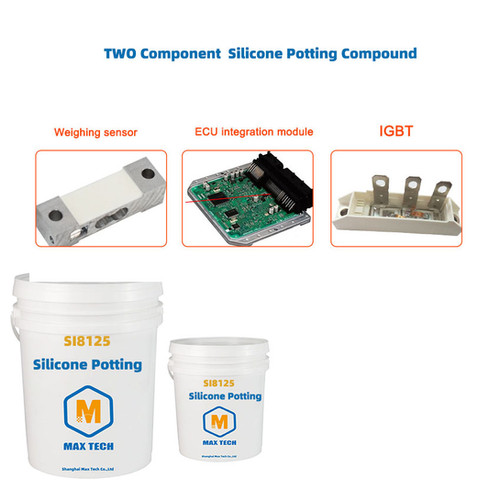 Two Component Electronic Silicone Potting Adhesive | Maxtech