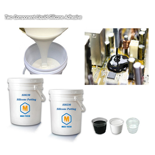 Waterproof 1:1 Two-Component High Thermal Conductivity Silicone Potting ...