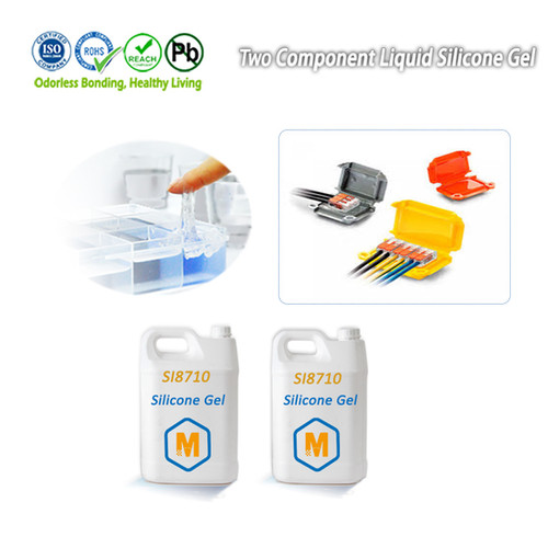 Maxtech SI8710 Two Component Dielectric Insulation Liquid Silicone Gel ...