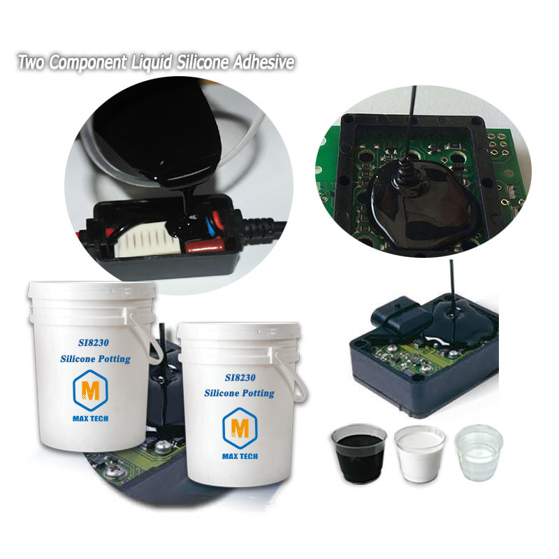 Two Component Low Stress Silicone Gel Encapsulant SI8230-3 | Maxtech