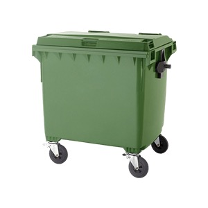 1100L Wheelie Bin empty | SGM Waste Management