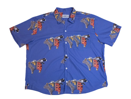 Rez Bear - Hawaiian Shirt | Bisagra Collection