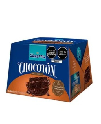 Chocoton D'ONOFRIO Doble Chocolate Caja 450g | La Dulce Peruanita