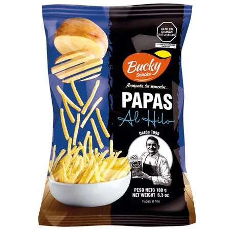 Papas al Hilo BUCKY 180g | La Dulce Peruanita