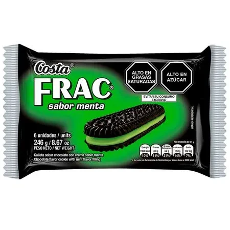 Galletas COSTA Frac Sabor a Menta 6un 240g | La Dulce Peruanita