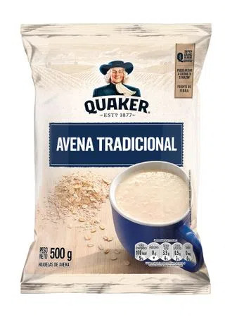 Avena QUAKER Tradicional 500g | La Dulce Peruanita