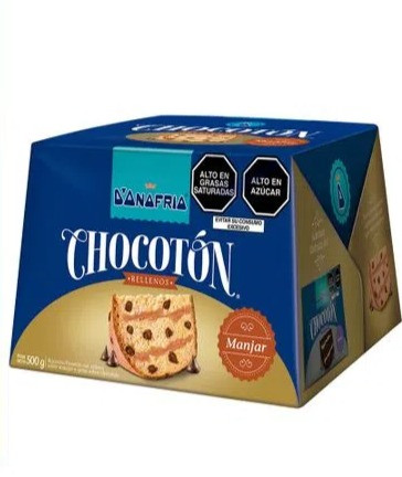 Chocoton D'ONOFRIO Manjar Caja 450g | La Dulce Peruanita