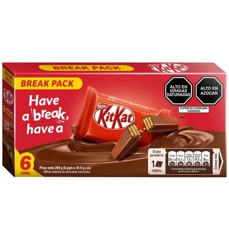 Chocolate KIT KAT Caja 249g | La Dulce Peruanita