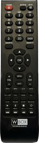 Wbox Tv Remote *New* | Canadian Smart Systems