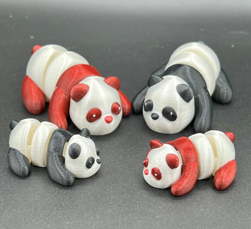 Articulated Baby Panda Bear | 3d by Siân