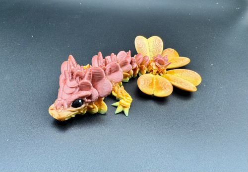 Articulated Tadlings - Clover Dragon | 3d by Siân
