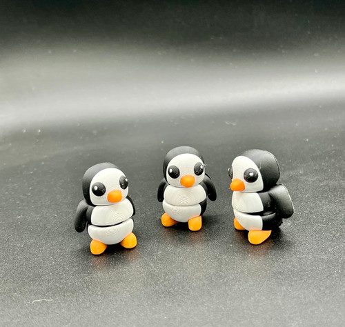 Articulated Baby Penguin | 3d by Siân