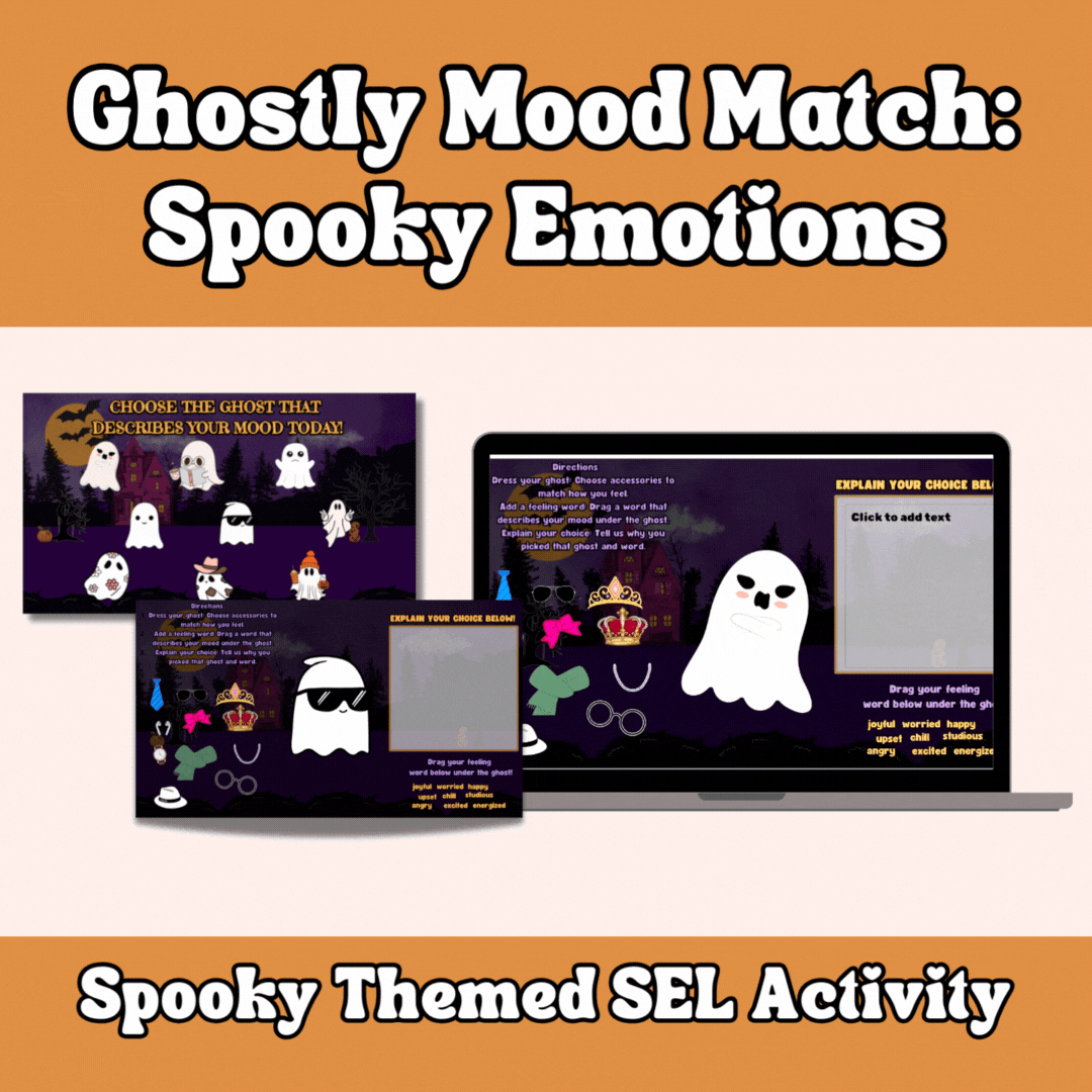 Ghostly Mood Match: Spooky Theme Emotions | SimplyMsJ