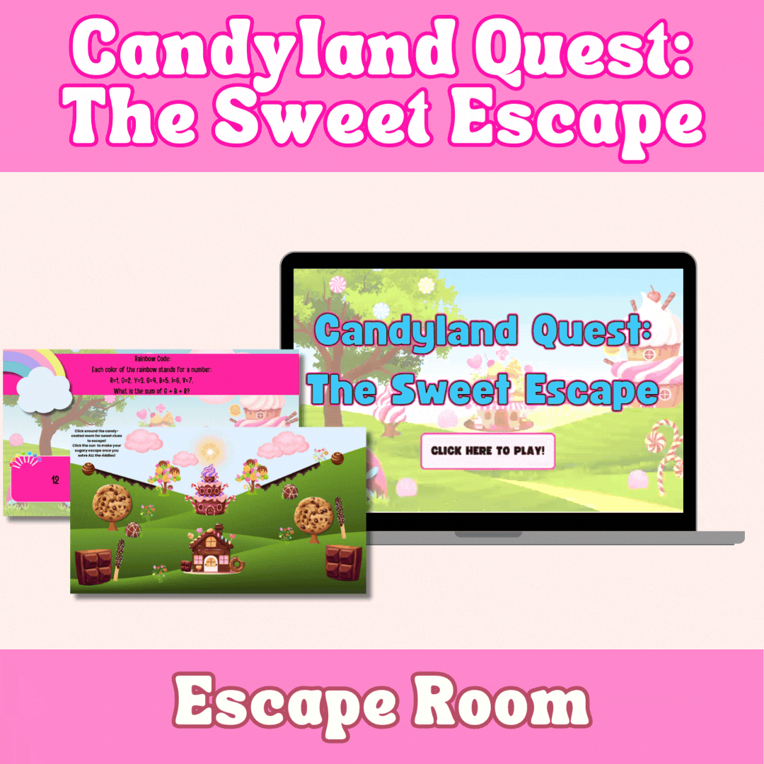 Candyland Quest: The Sweet Escape Room | SimplyMsJ