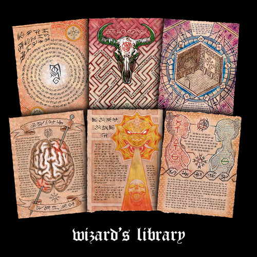Wizards Library 8th Level | skeletonkeygames