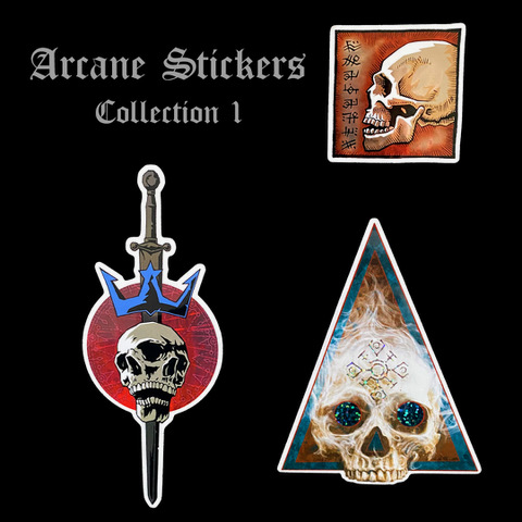 Arcane Stickers Released