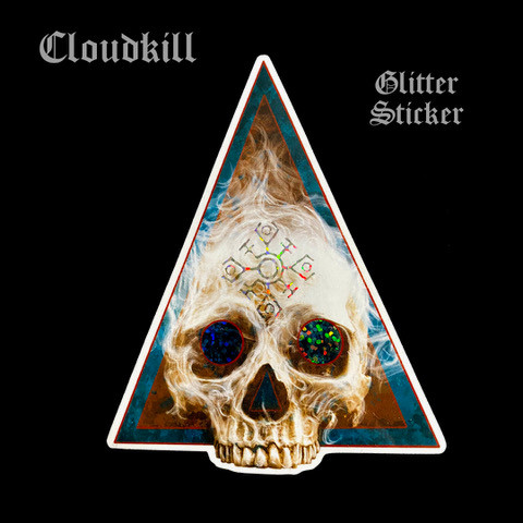 Cloudkill Glitter Sticker | skeletonkeygames