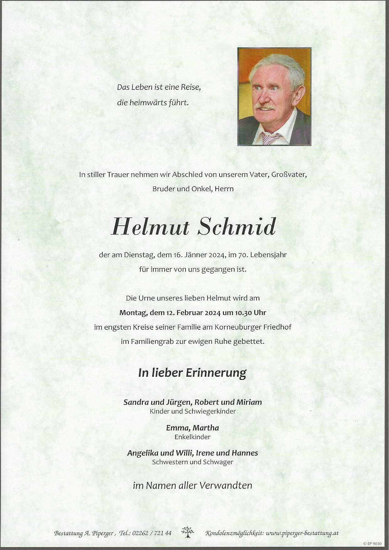 Helmut Schmid