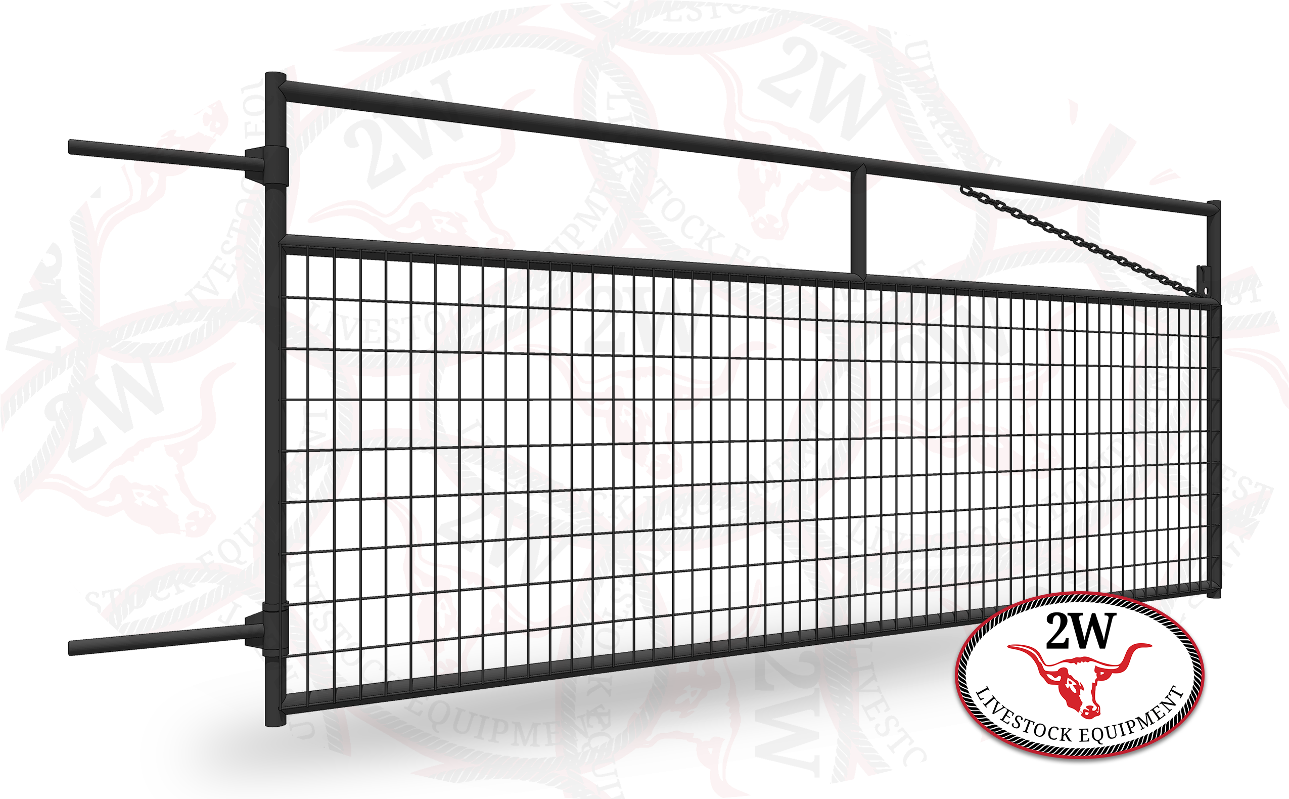 2W Livestock Equipment | Lemsco Series Medium Duty Mesh Gates