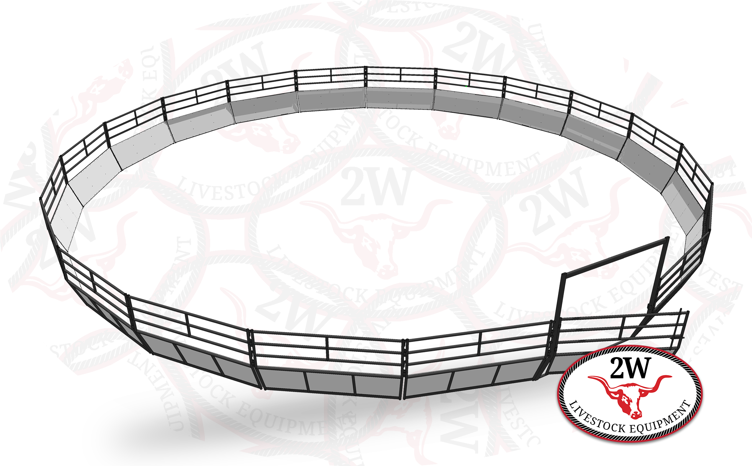 2W Livestock Equipment | Equine Series Round Pens