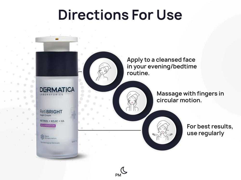 Dermatica Retibright Night Cream | Avaderma