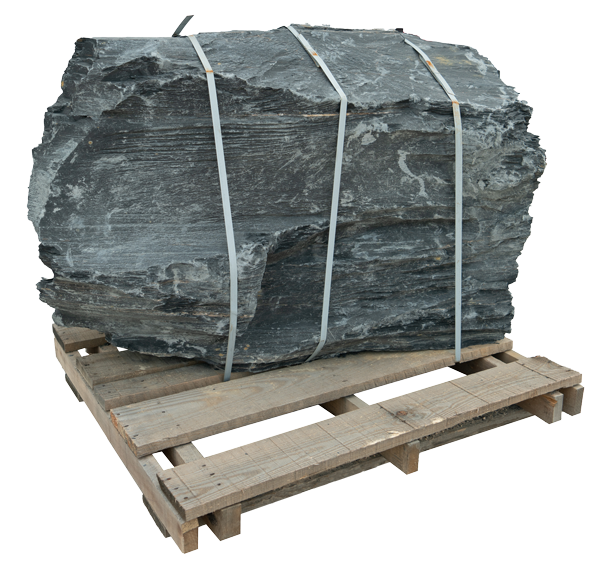 Products| Midnight Slate Large Boulder | Manthei Supply