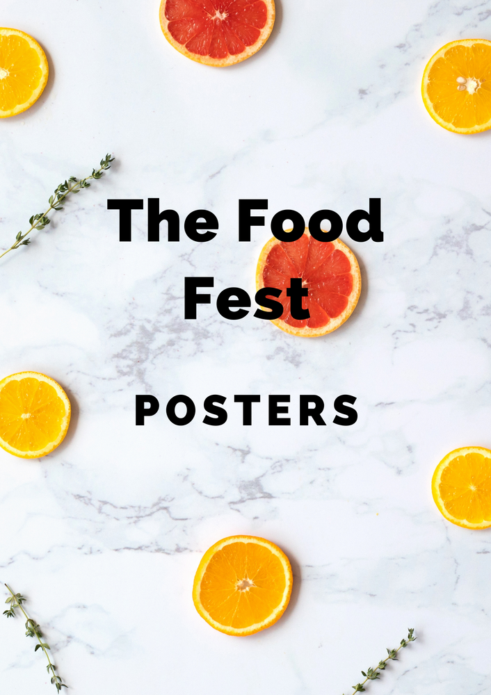 The Food Fest Posters