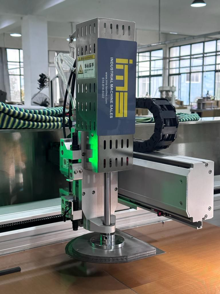 Automated hat sewing machine