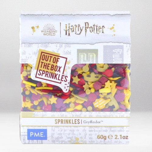 HARRY POTTER GRYFFINDOR 60G SPRINKLE MIX | Sugar Craft Malta