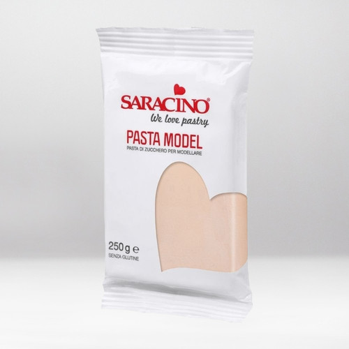 SARACINO 250G MODEL PASTE - ROSE BEIGE | Sugar Craft Malta