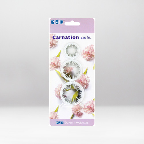 PME CARNATION CUTTER SET/3 | Sugar Craft Malta