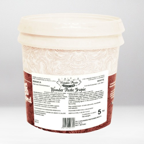 LAPED WONDER PASTE TROPIC VERSION WHITE X 5KG | Sugar Craft Malta