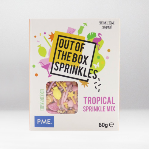 PME OUT OF THE BOX SPRINKLES - TROPICAL 60G | Sugar Craft Malta