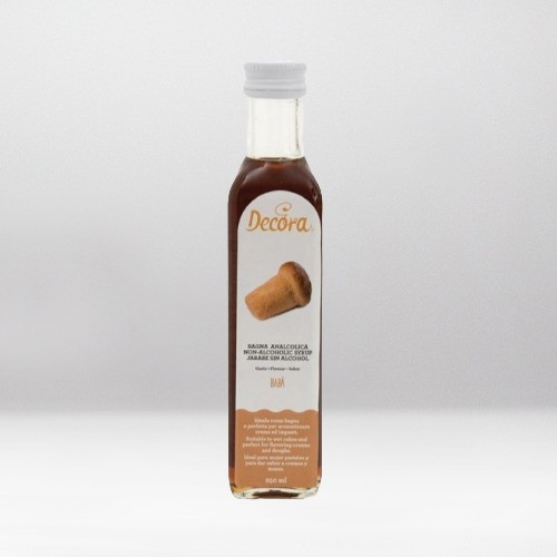 DECORA NON-ALCOHOLIC SYRUP BABA' 250ML | Sugar Craft Malta
