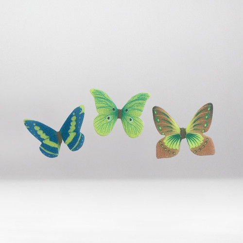 LEMAN RICE PAPER DECORATIONS - BUTTERFLIES | Sugar Craft Malta