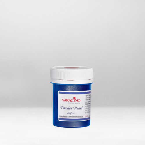 SARACINO PEARL BLUE POWDER FOOD COLOURING - 5G | Sugar Craft Malta