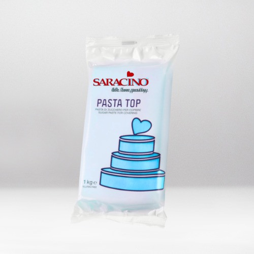 SARACINO 1KG TOP PASTE - LIGHT BABY BLUE | Sugar Craft Malta