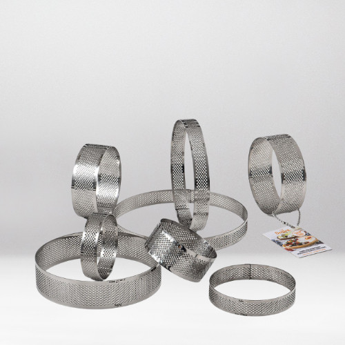 DECORA CIRCLE PERFORATED SHAPES - 10CMX2 CM | Sugar Craft Malta