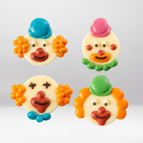 LEMAN SUGAR DECORATION CLOWNS /8 | Sugar Craft Malta