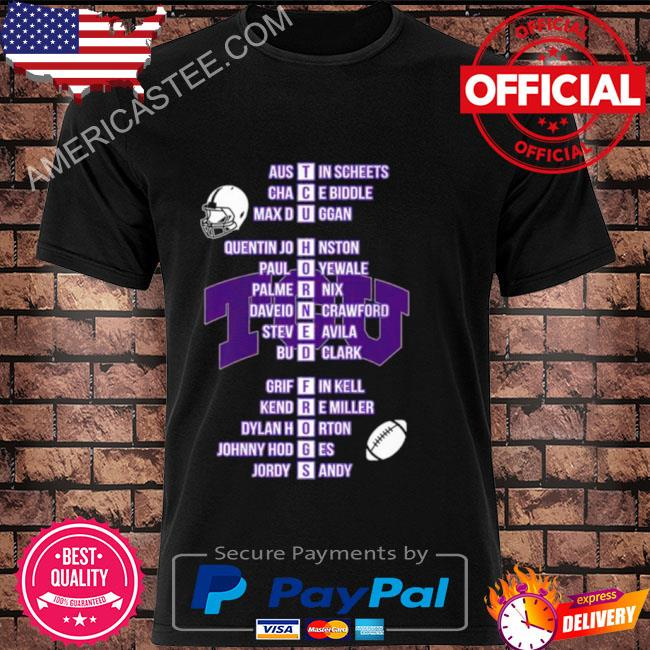 Americastee - Official TCU Horned Frogs team Austin Scheets Chace ...