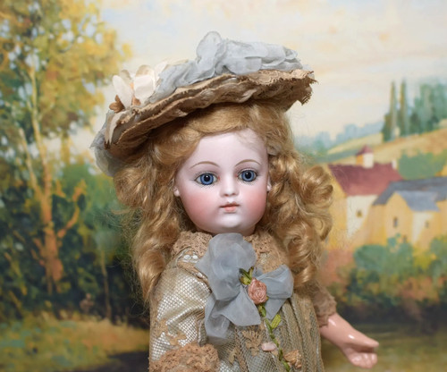 Beautiful 14" Block Letter FG Francois Gaultier | Antique Doll Shop