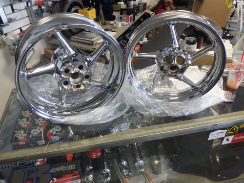 YAMAHA R6 + R6S 2003 - 2016 CHROME WHEELS | Breaklites.com