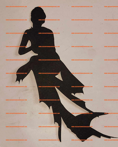 Resting Mermaid | EnchantedWoodDesignz